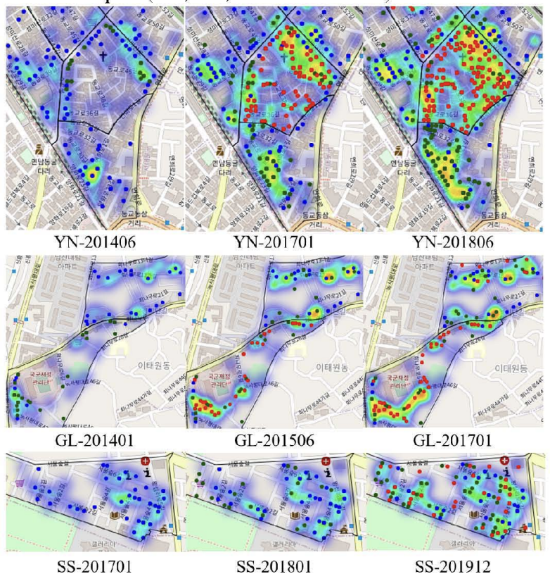 Exploring Commercial Gentrification using Instagram Data | Sumin Han